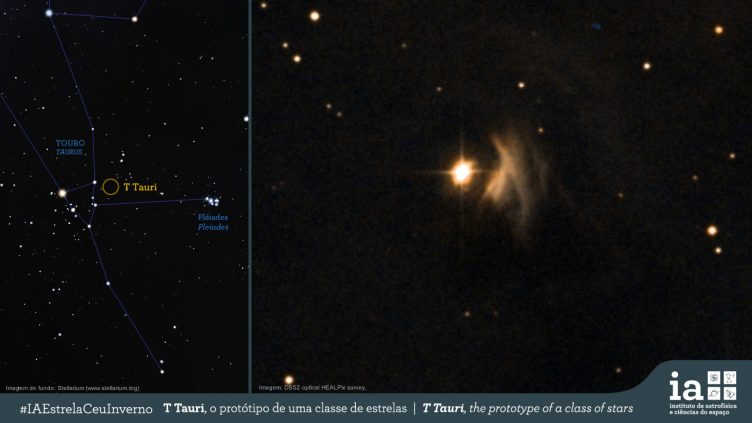 A star in the winter sky : T Tauri – Outreach